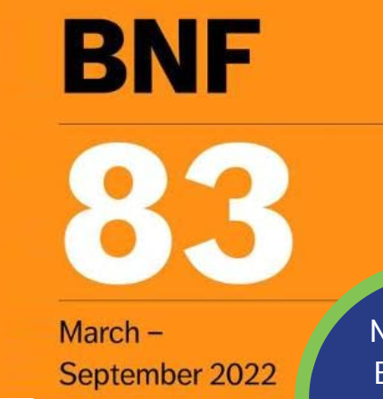 New edition of BNF 83 now available! - Speeds Healthcare